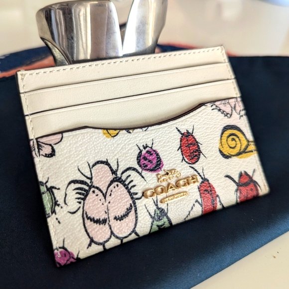 Coach | Bags | Coach Creatures Insects Card Holdercase | Poshmark